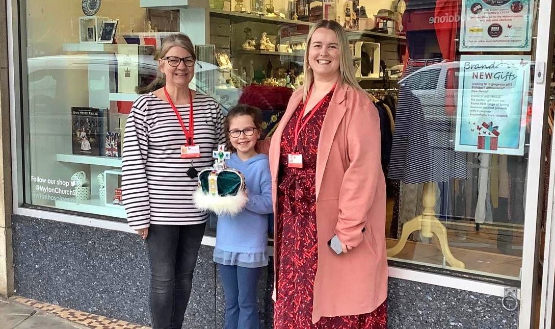 'Superstar' charity fund-raiser, eight, marks Coronation with her ...