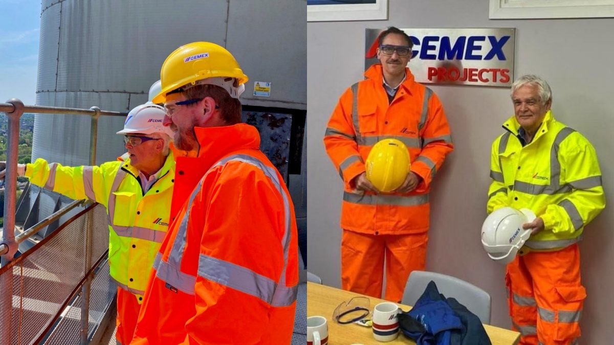 MP hopefuls visit town's cement works - The Rugby Observer